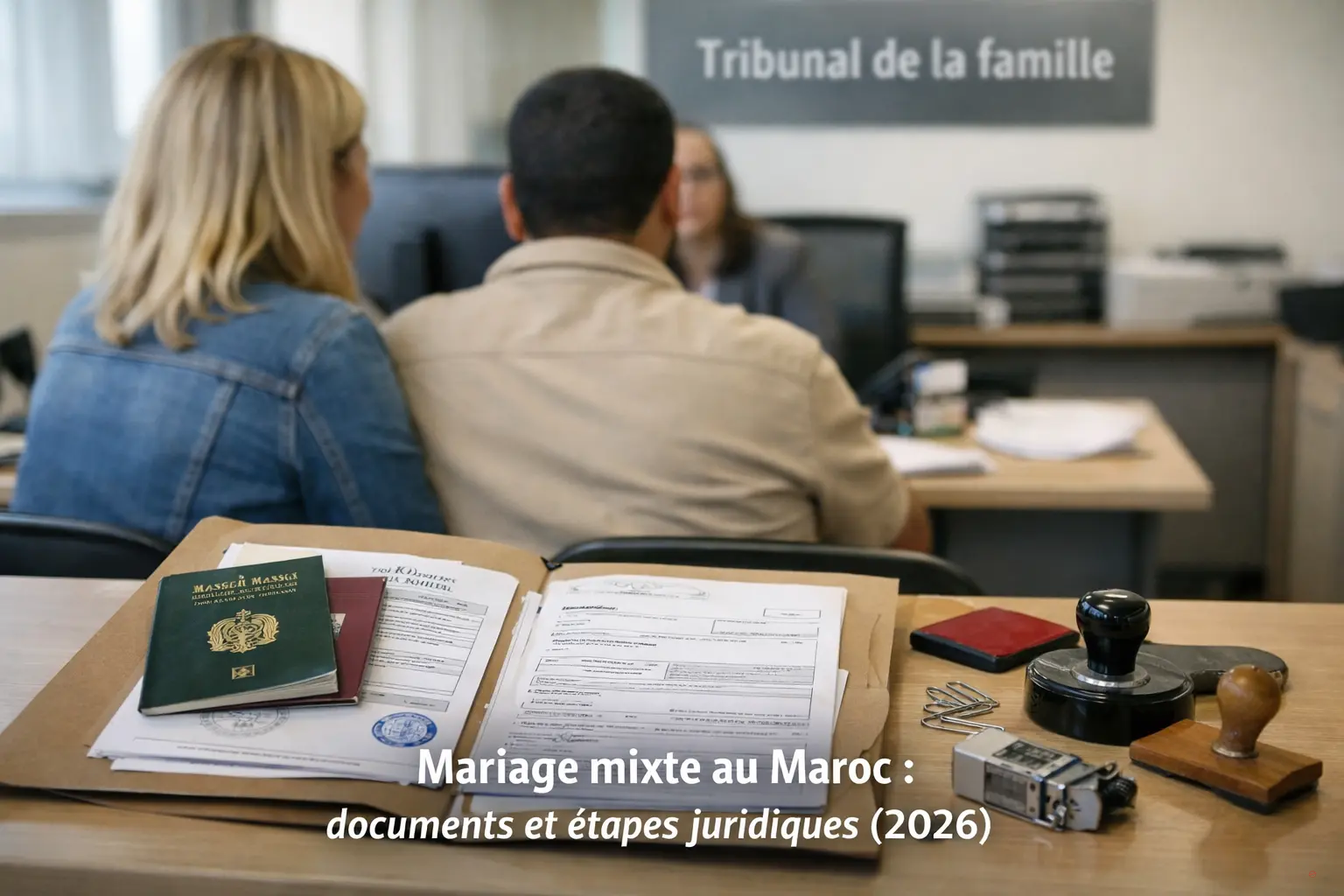 Mariage mixte Maroc 2026 : Guide complet et documents